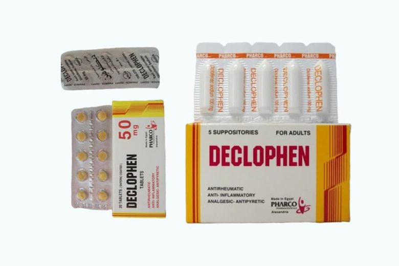 ديكلوفين Declophen مسكن للألم ومضاد للالتهاب | الجرعة والآثار الجانبية