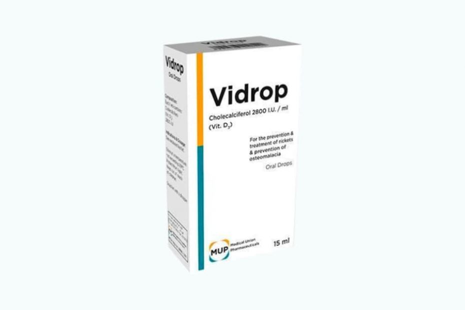 نقط فيدروب VIDROP فيتامين د 3 لتقوية عظام الأطفال ولعلاج هشاشة العظام ...