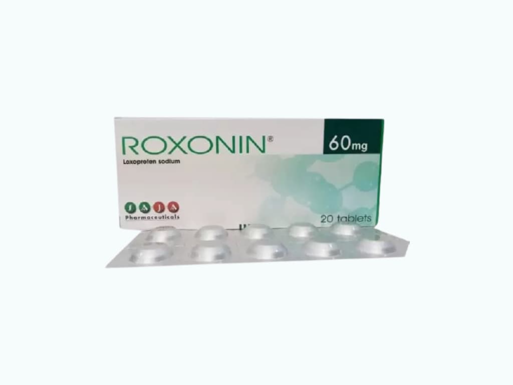 روكسونين Roxonin مسكن ومضاد للالتهاب وخافض للحرارة - دوت طب